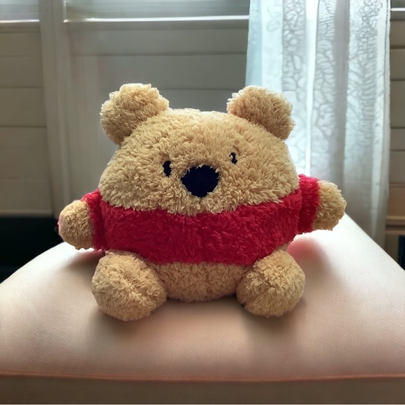 Disney | Toys | Winnie The Pooh Round Ball Plush | Poshmark
